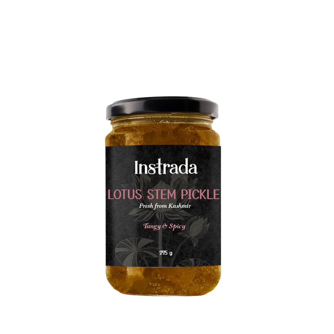 Instrada Homemade Himalayan Lotus Stem Pickle 275 gms | No ...