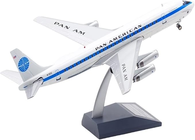 Amazon.co.jp: 1:200 スケール パンナム DC-8-62 N1803 合金航空機モデル : ホビー
