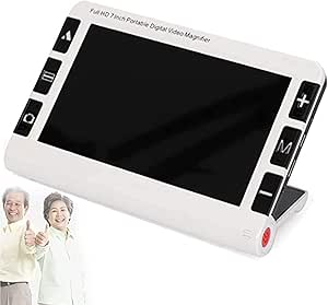 Amazon.com: Portable Digital Magnifier, 7 inch Color LCD Display Screen ...