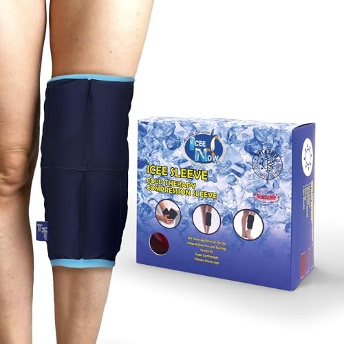Amazon.com: IceeNOW - Ice Sleeve, Hot & Cold Pack, Knee Ice Pack Wrap ...