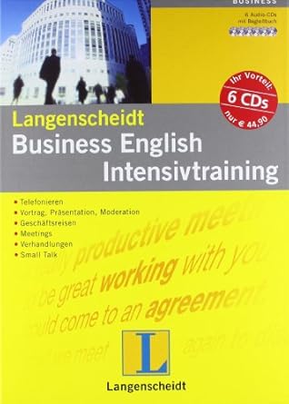 Langenscheidt Business English Intensivtraining - Set mit 6 Audio-CDs und Begleitbuch : Weston ...