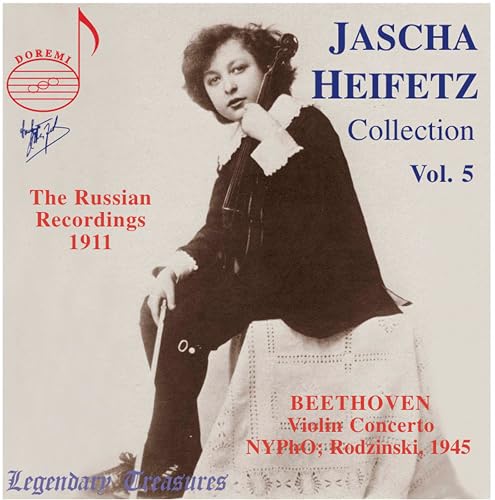 Amazon.com: Jascha Heifetz Collection, Vol. 5: The 1911 Russian ...