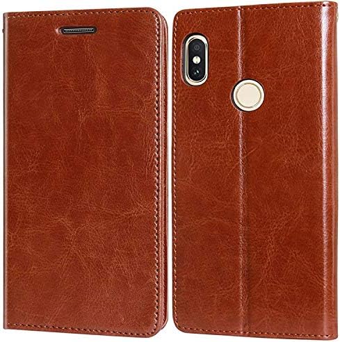 Inktree® Redmi 6 Pro PU Leather Vintage Flip Flap Cover Case with Stand ...