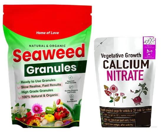 Seaweed Granules Organic Plant Growth Promoter & Bio-Stimulant (2 KG ...