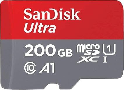 Amazon.com: [Older Version] SanDisk 200GB Ultra microSDXC UHS-I Memory ...