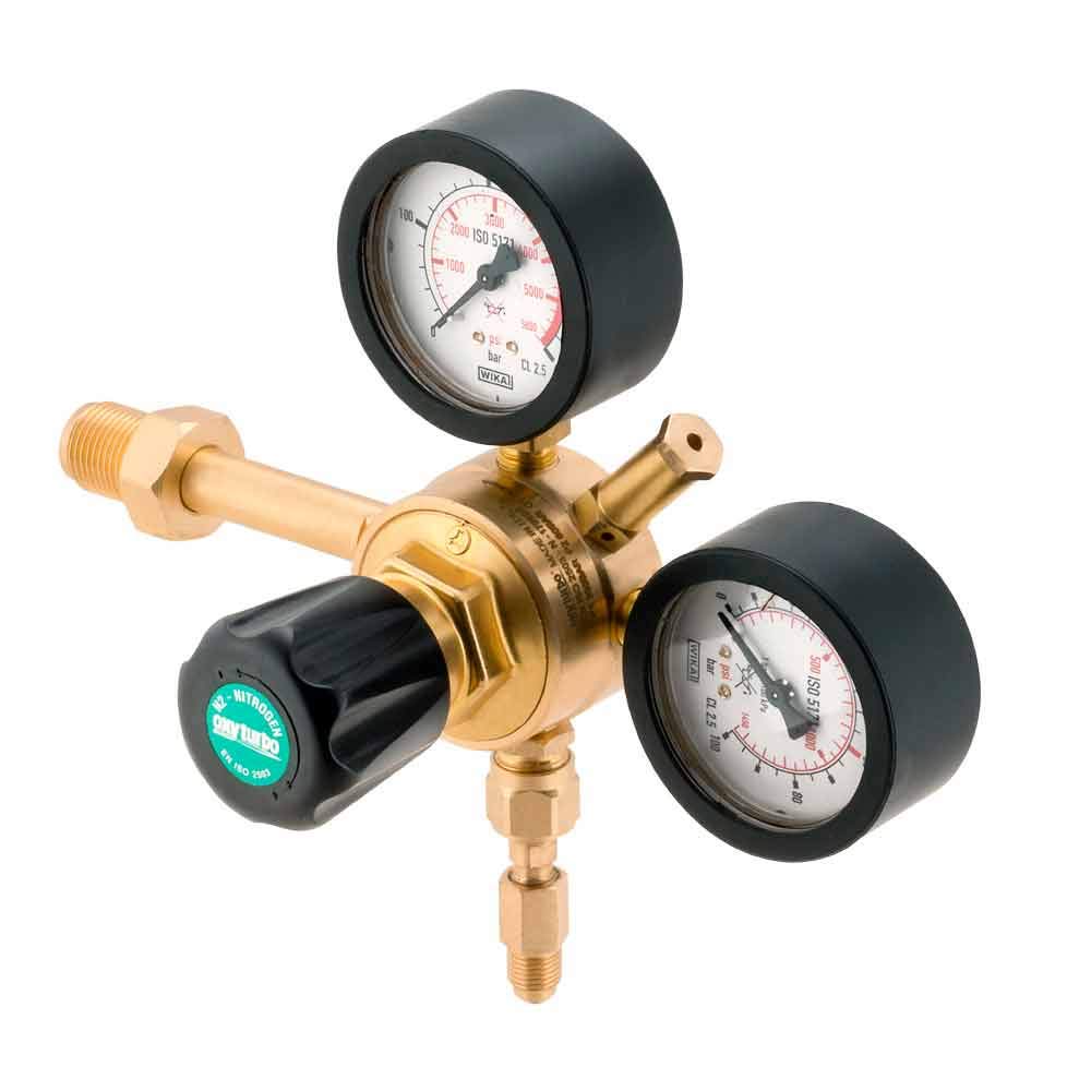 Reductor de presión de nitrógeno 40 bar para gases comprimidos de hasta ...
