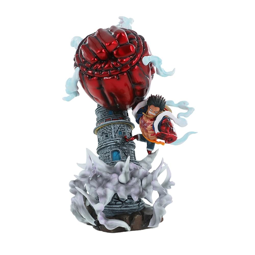 Buy ZEwe One Piece Grand Line Figure Luffy Gear 4 Kong New Figure Wano ...