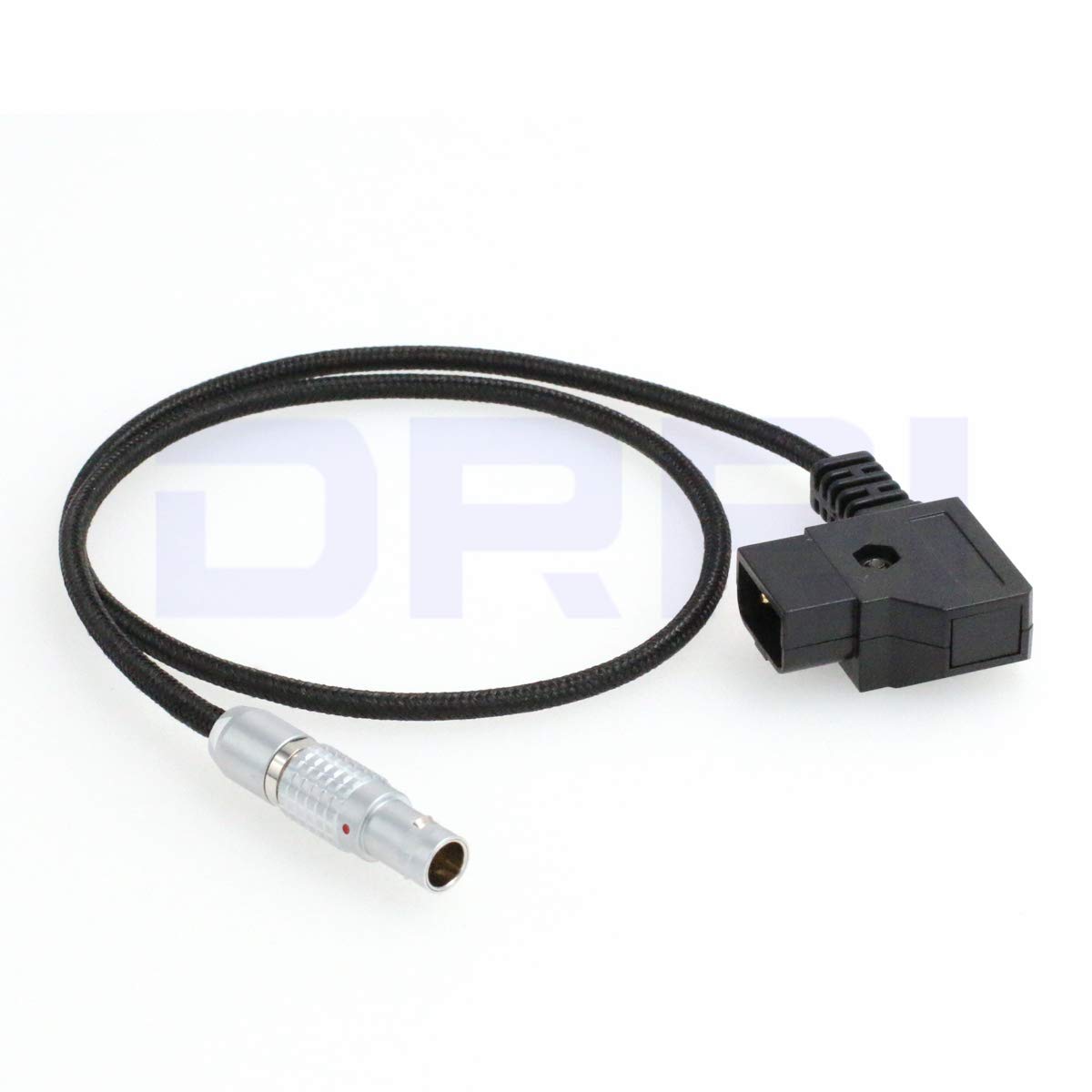 Snapklik.com : D-TAP To 0B 2 Pin Male Braid Power Cable For Teradek ...