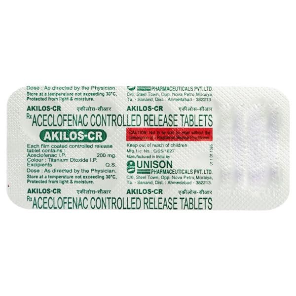 Akilos-CR - Strip of 10 Tablets : Amazon.in: Health & Personal Care