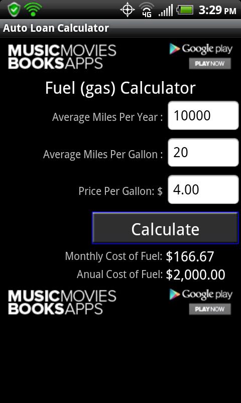 Auto Loan Calculator:Amazon.com:Appstore for Android