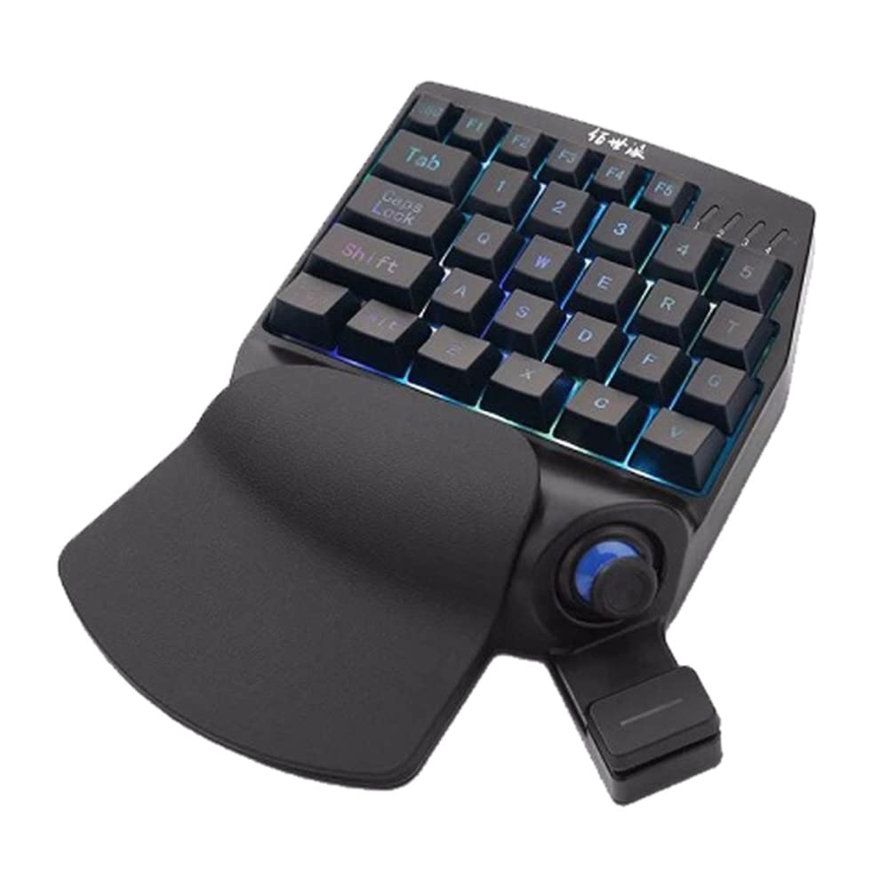 Buy Aoyygg 20CB Wired Gaming Keyboard, Mechanical Keyboard, One Hand ...
