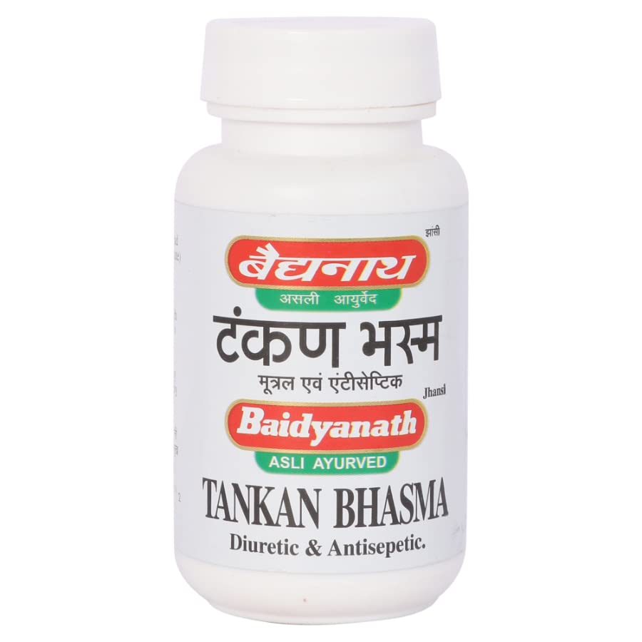 Baidyanath Jhansi Ayurvedic Tankan Bhasma 15gm Cough Mouth Ulcer ...