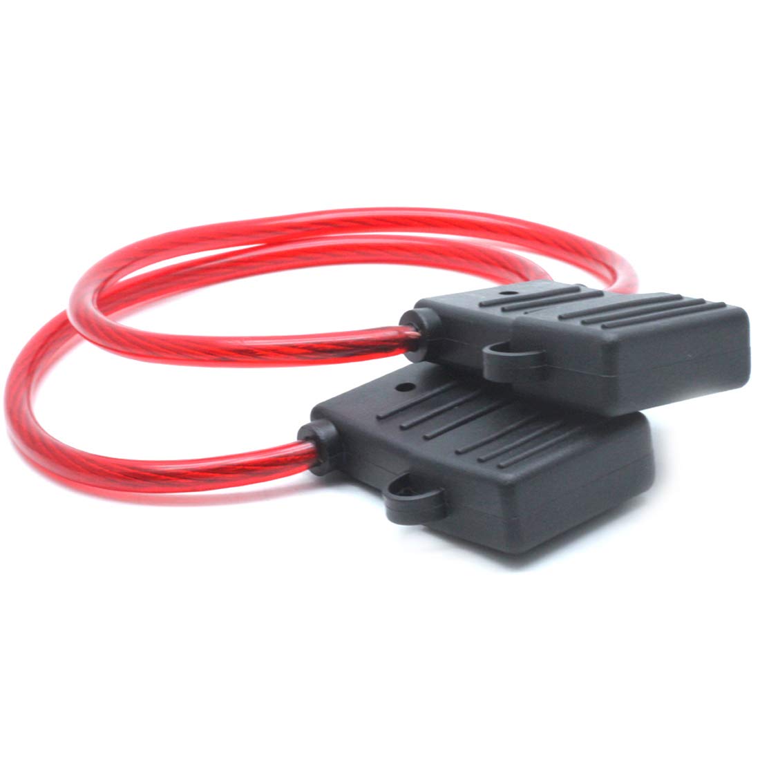 Snapklik.com : AUTUT 2 Pcs Automotive In-line Blade Fuse Holder For ...