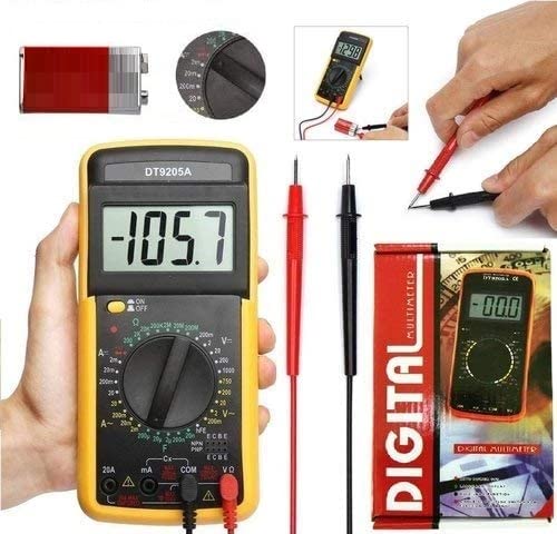 Buy Digital Multimeters Car Battery Circuit Multi Tester Voltmeter ...