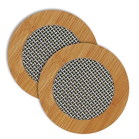 Buy Eco-Friendly Bamboo Wooden Coasters for Home Pan Pot Holder for ...