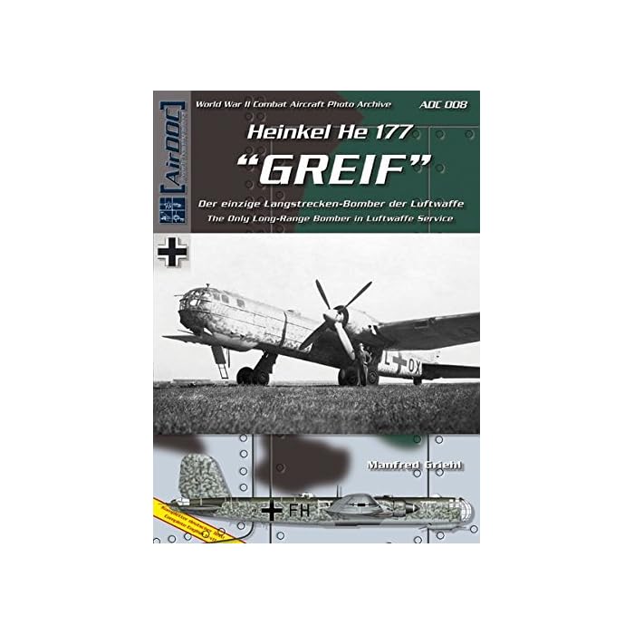 Buy Heinkel He-177 "Grief" ADC 008 World War II Combat Aircraft Photo ...