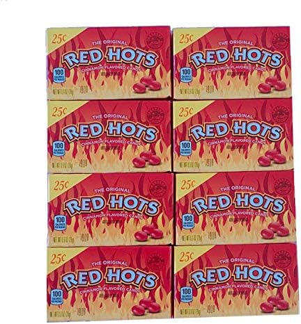Amazon.com : Red Hots Original Candy | Cinnamon Flavored Candy ...