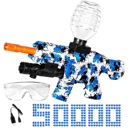 Gel Blaster, Electric Gel Blasters with 50000 Ammunition and Goggles ...