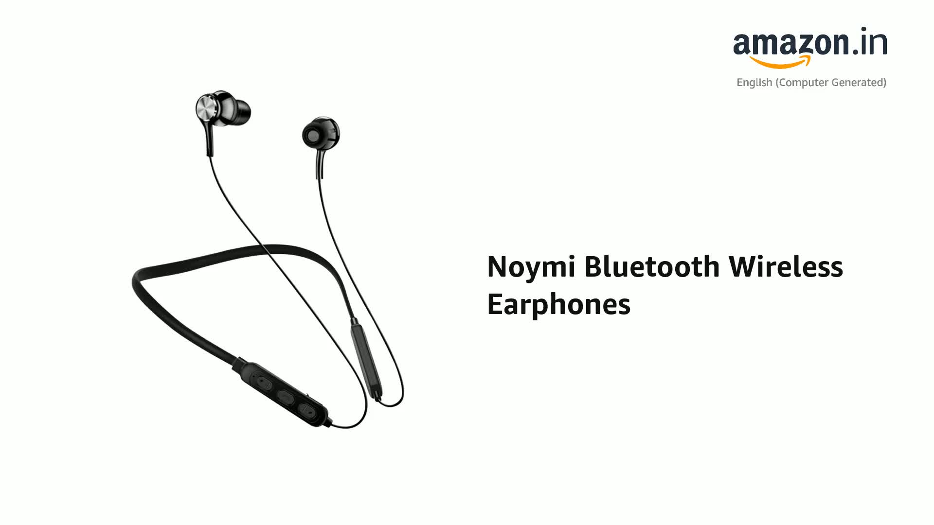 Watch Noymi Bluetooth Wireless Earphones on Amazon Live