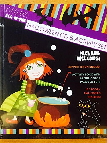 VARIOUS - Deluxe all-in-one Halloween CD & Activity Set 48 p Book + 18 ...