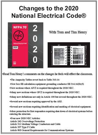 Changes to the 2020 National Electrical Code® : Tom Henry, Tim Henry ...