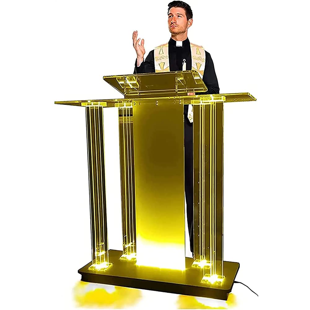 Church Pulpit Led Acrylic Pulpit With Lights Luxury Acrylic Pulpit ...