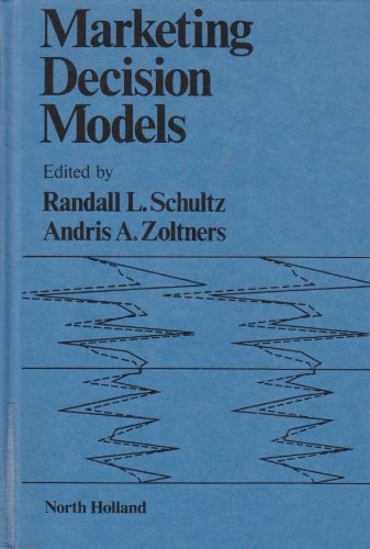 Marketing decision models: Randall L. Schultz: 9780444004260: Amazon ...