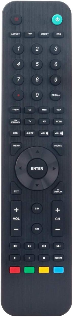 Amazon.com: New OEM Replaced JVC LED TV Remote Control RMT-JR01 0980 ...