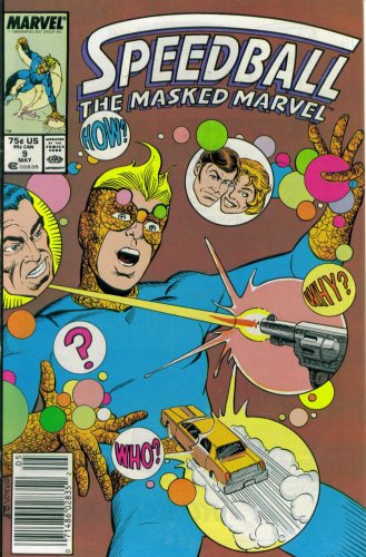 Speedball The Masked Marvel #9 : The Hidden Past (Marvel Comics) | Amazon.com.br