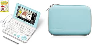 Amazon | 【セット買い】カシオ 電子辞書 小学生モデル （推奨）小3-小6向け エクスワード ホワイト XD-SK2800WE アマゾンオリジナルセット XD-SK2805WE ...