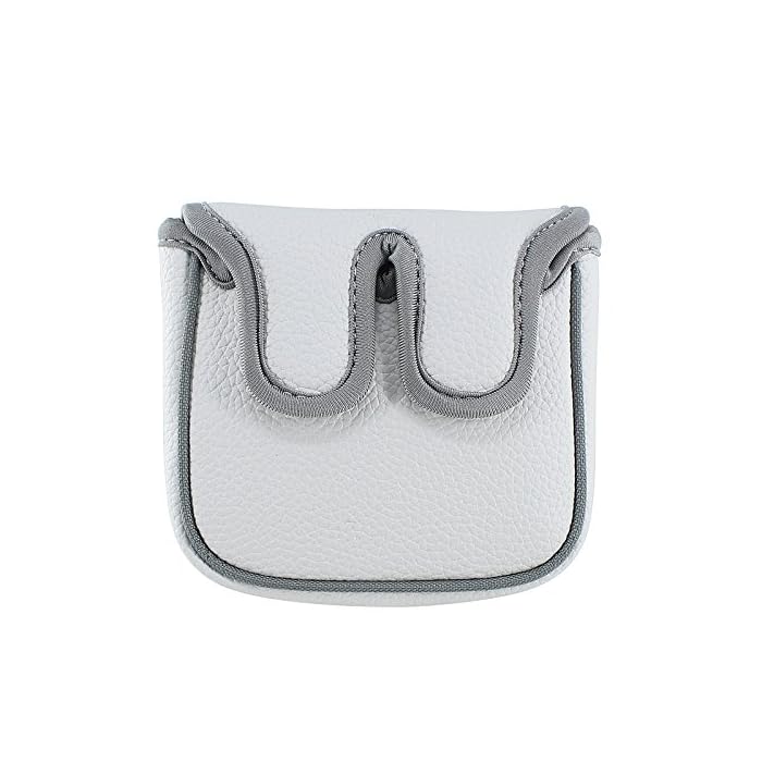 Buy Big Teeth Center Shaft Putter Cover Square Mallet Headcover Golf ...