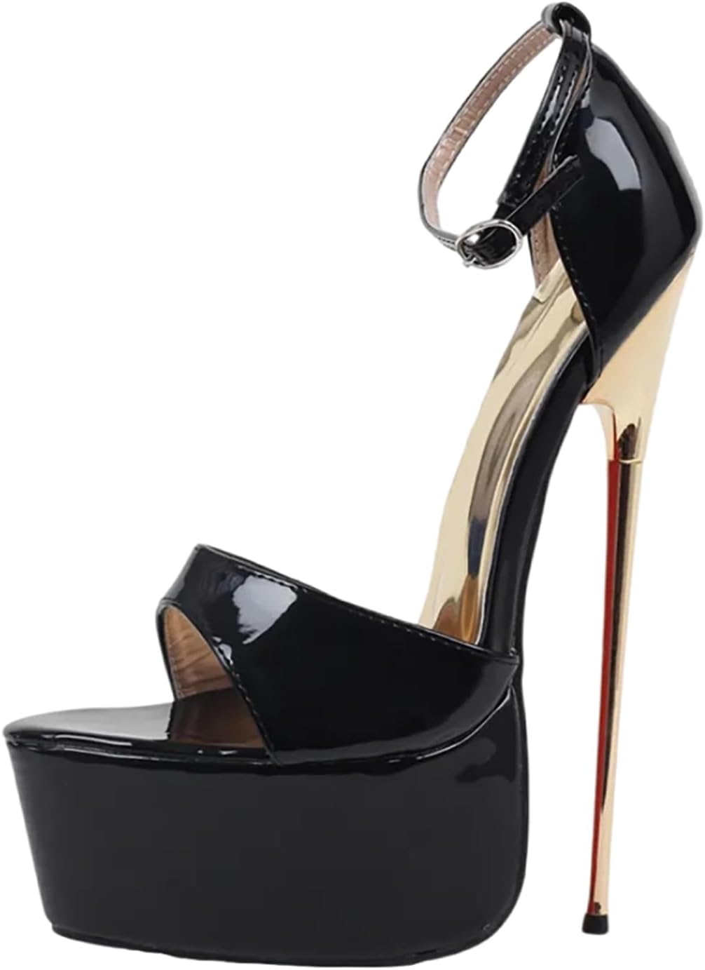 Amazon.com | YAWURUNQIN Women's 22 cm/8.7 inch High Heels-Extreme High ...