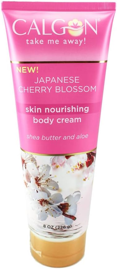 Amazon.com : Calgon Japanese Cherry Blossom Skin Nourishing Body Cream ...