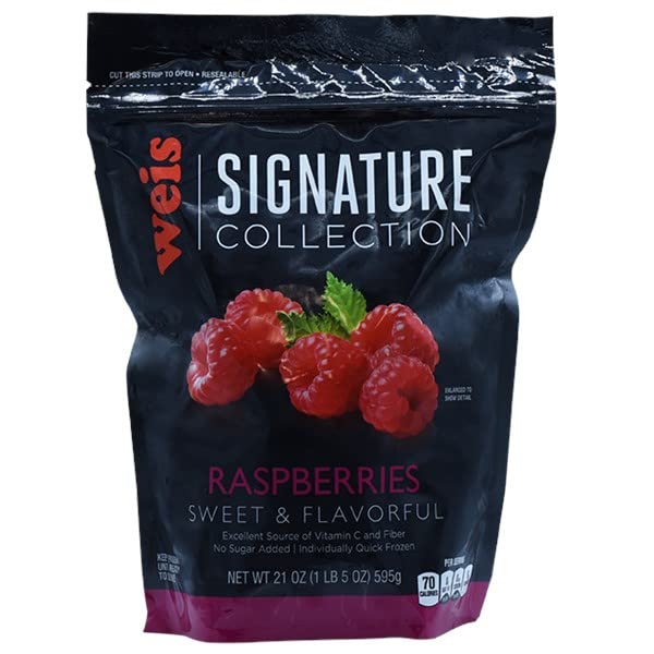 Amazon.com: Weis Signature Collection, Raspberries, 21 Ounce : Grocery ...