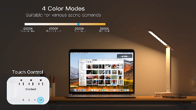Watch One Beat Power Strip with Desk Lamp on Amazon Live