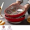Amazon.com | YUN TAO Large Serving Bowls,10 inch Porcelain Bowls, 75 Oz ...
