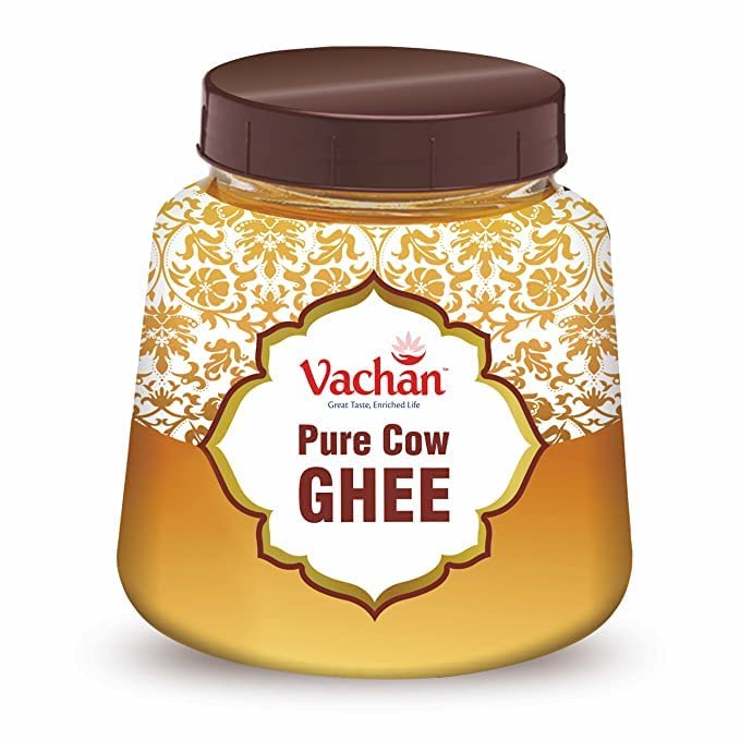 Vachan Pure Cow Ghee for Better Digestion and Immunity - 500ml ( Pack ...