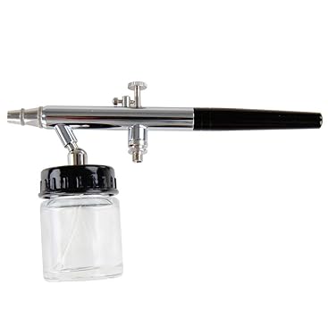 Timbertech Airbrush Kit with Compressor ABPST06 with Powerful 1/6 HP ...
