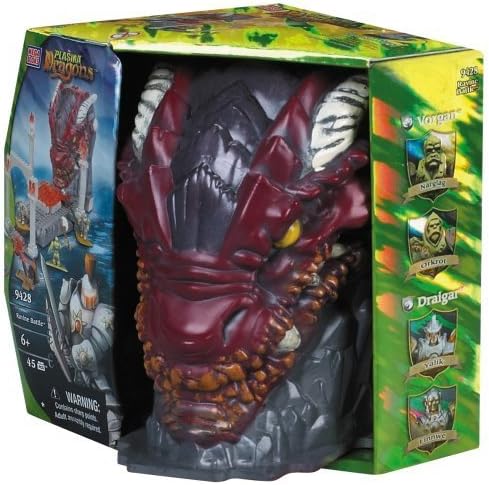 Amazon.com: Mega Bloks Ravine Battle Silver Vorgan Helmet 9428 : Toys ...