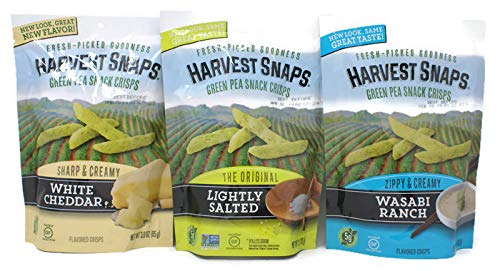 Amazon.com : Variety Pack - Harvest Snaps Green Pea Snack Crisps (3 Oz ...