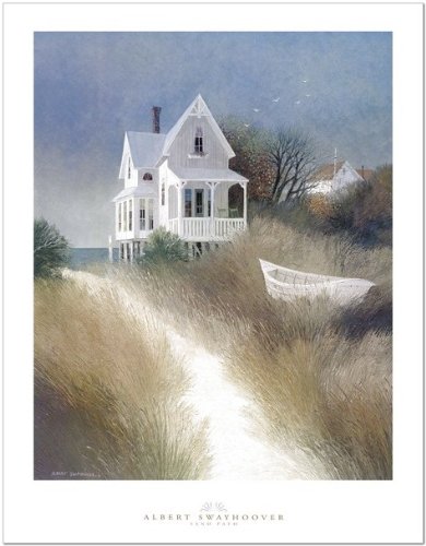 SMART ART - 'Sand Path' by Albert Swayhoover - Fine Art Print 28x36 ...
