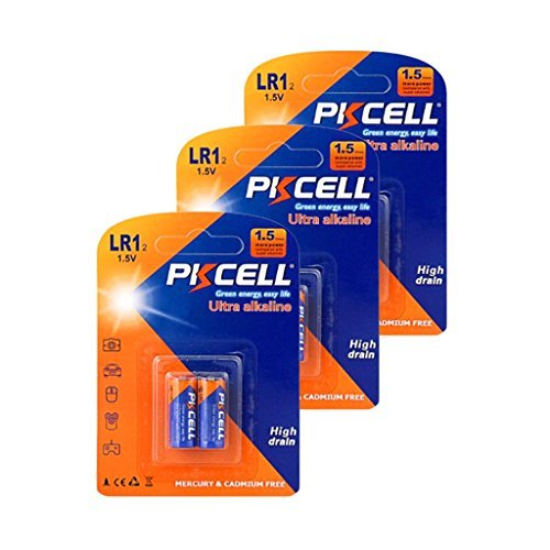 PK Cell 1.5v Alkaline Battery lr1 N Size -6Pcs : Amazon.in: Electronics