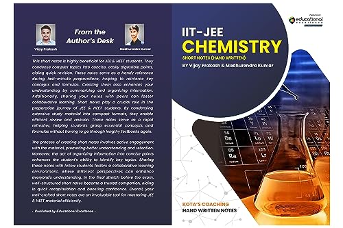 IIT JEE Chemistry Short Notes (Hand Written) By Vijay Prakash ...