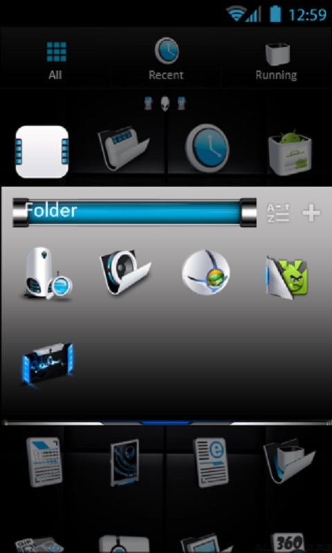 Alienware Blue HD Theme:Amazon.com:Appstore for Android