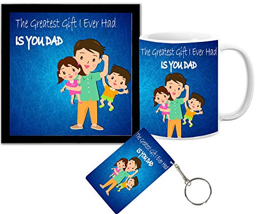 Buy Studio Shubham The Greatest Gift dad Combo of Frame,Mug and ...