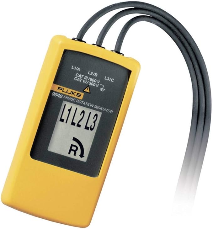 Amazon.com: Fluke 9040-NIST Phase Rotation Indicator : Industrial ...