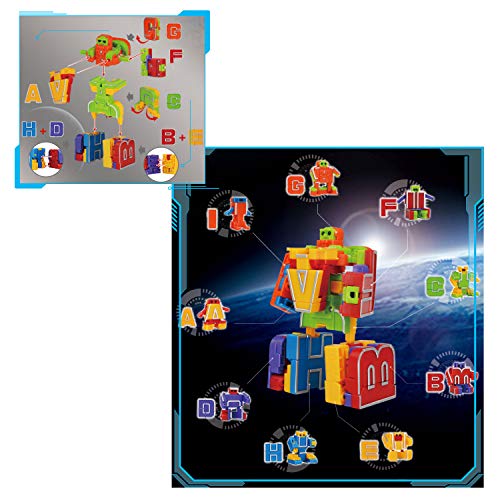 JOYIN Alphabet Robots Toys for Kids, ABC Learning Toys, Alphabots ...