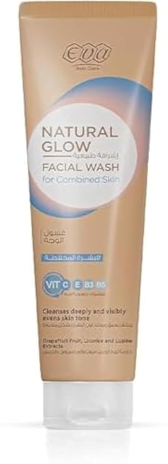 Eva Skin Care Natural Glow Facial Wash for Combined Skin 100 ml: Buy ...