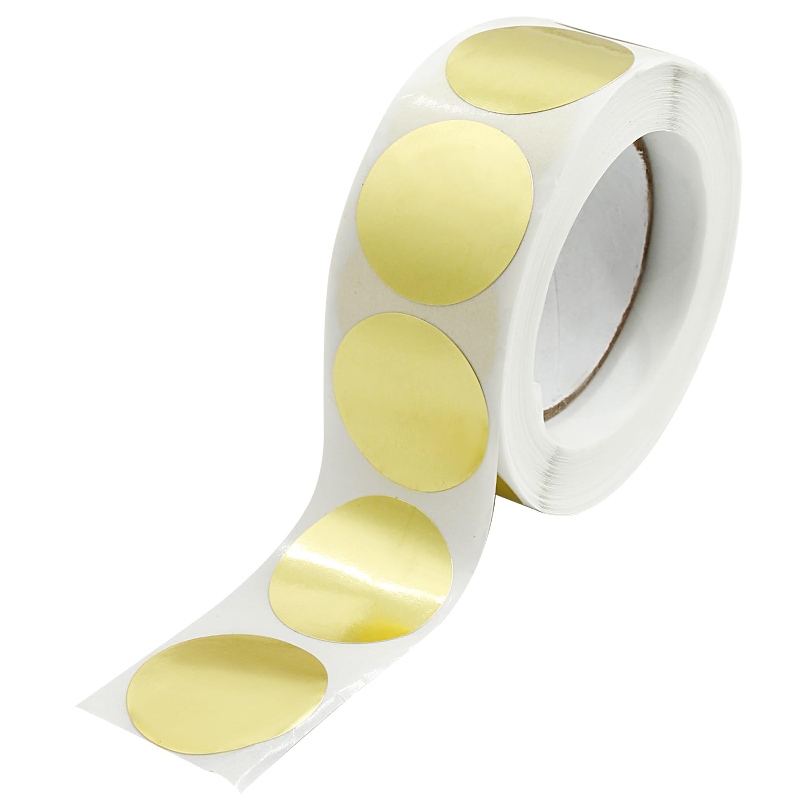 Snapklik.com : LifCratms 1 Inch Gold Code Dot Stickers, Color Coding ...