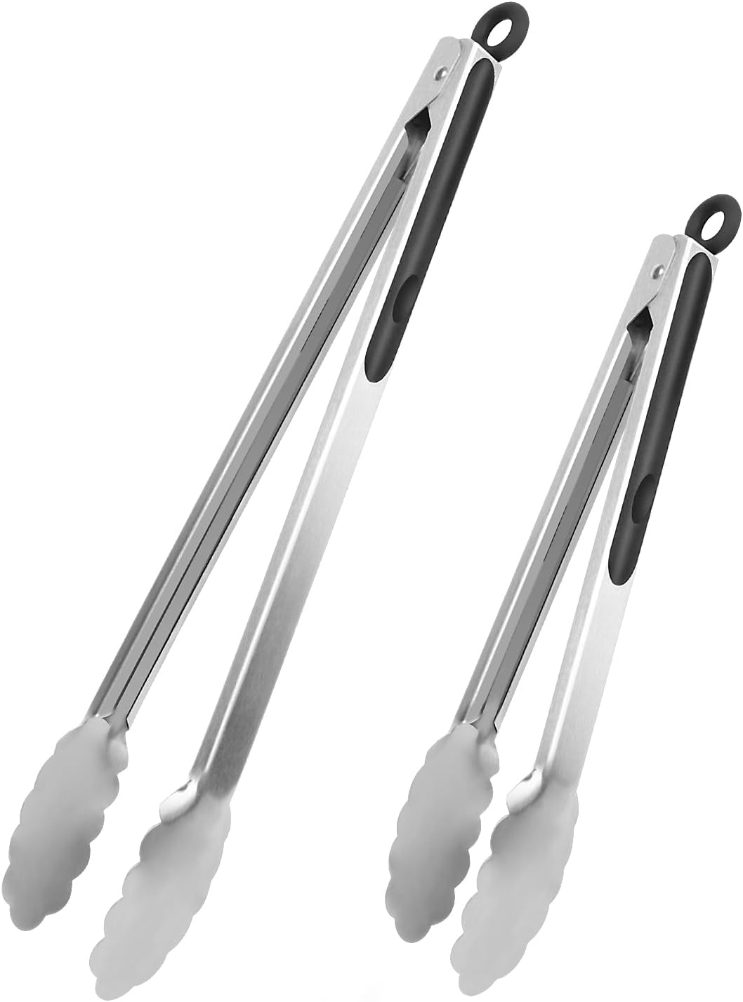Amazon.com: Shindel Stainless Steel Kitchen Cooking Tongs,9" and 12 ...